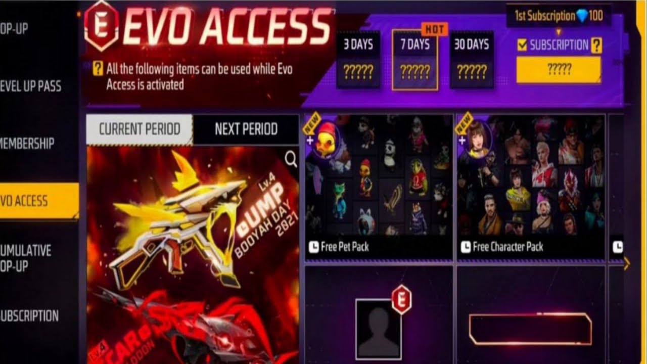 Why Cancel Evo Access event || Evolution pass event confirm || Next top up event || Moco Store ...