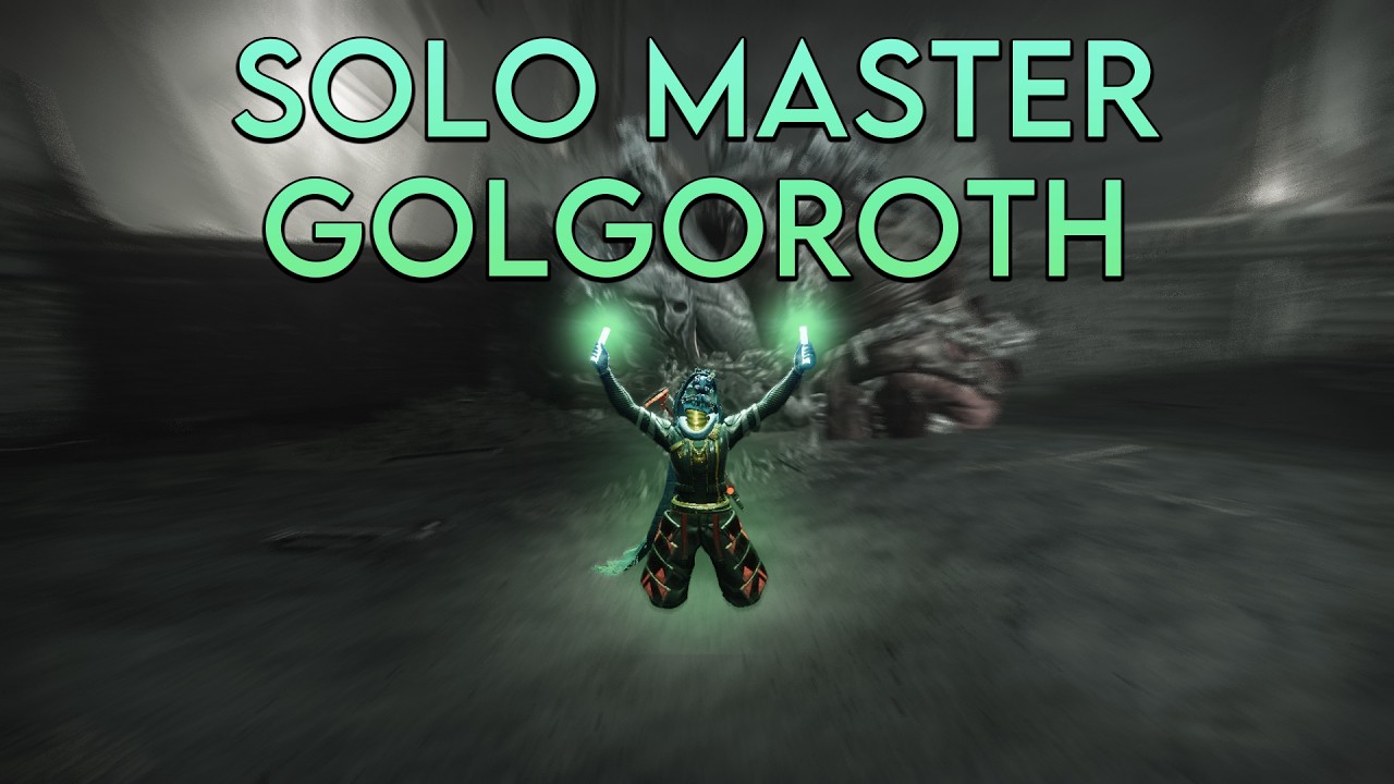 Solo Master Golgoroth On Hunter - YouTube