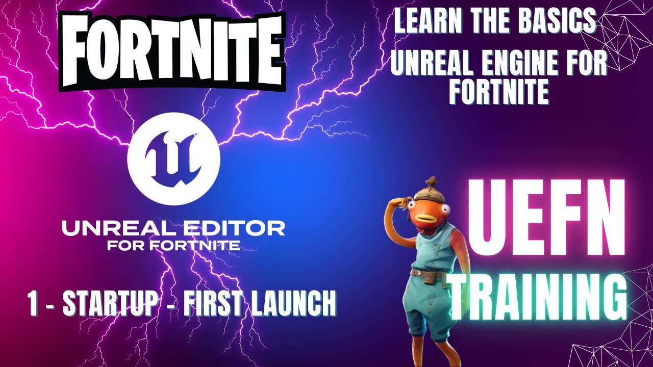 UEFN Game Building for Beginners | Lesson 01 - Startup - YouTube