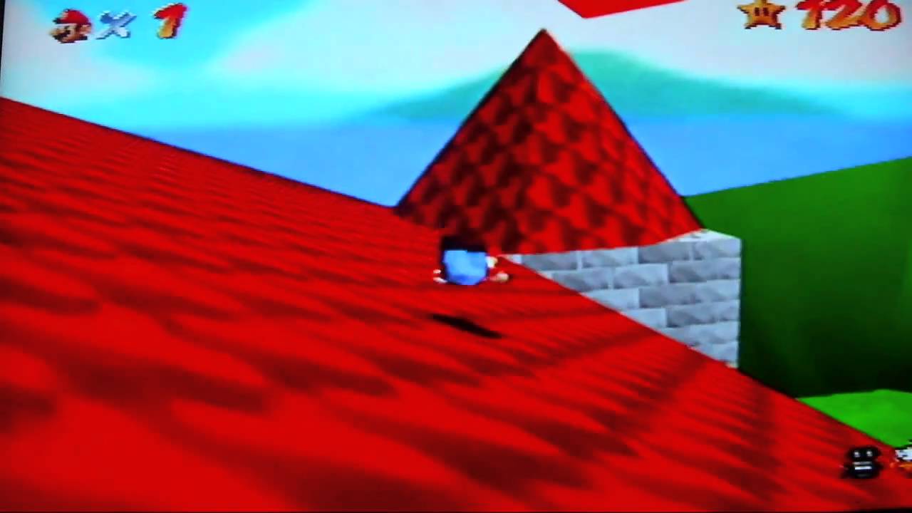 Super Mario 64 - Roof Life Glitch - YouTube