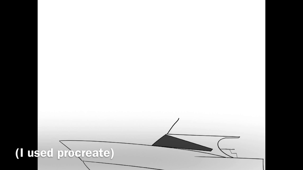 How to draw a sport fishing boat - YouTube