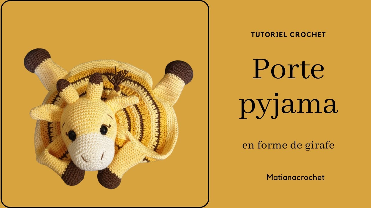 Comment faire un range pyjama au crochet _ partie 1 - YouTube