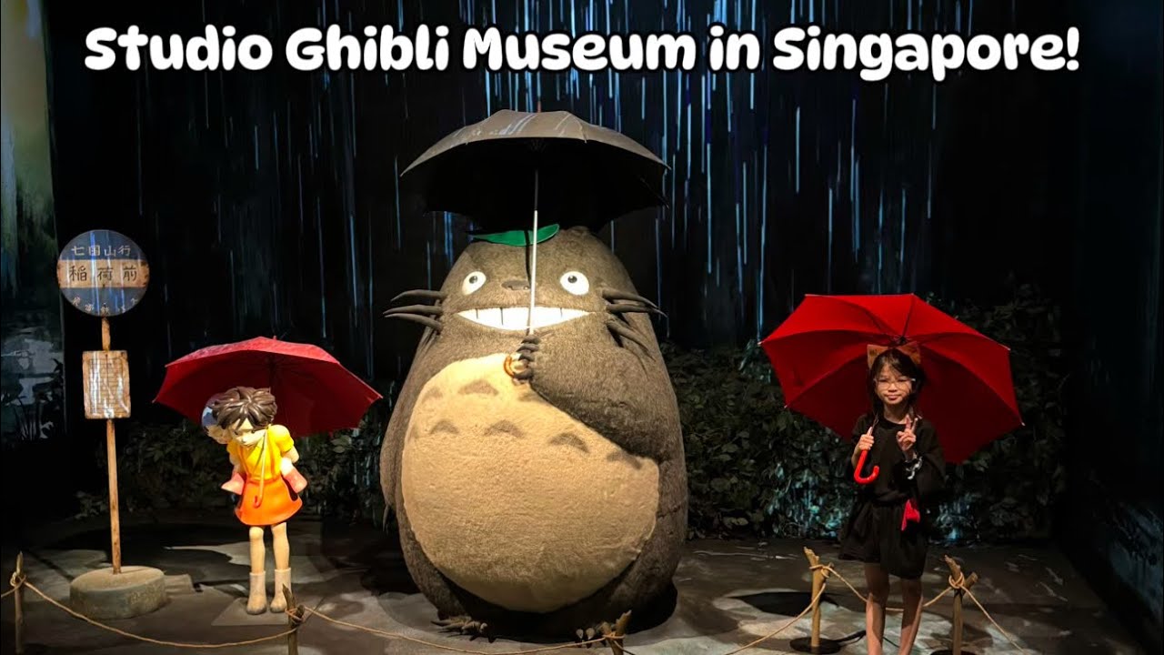 The World of Studio Ghibli, Singapore, ArtScience Museum | Vlog - YouTube