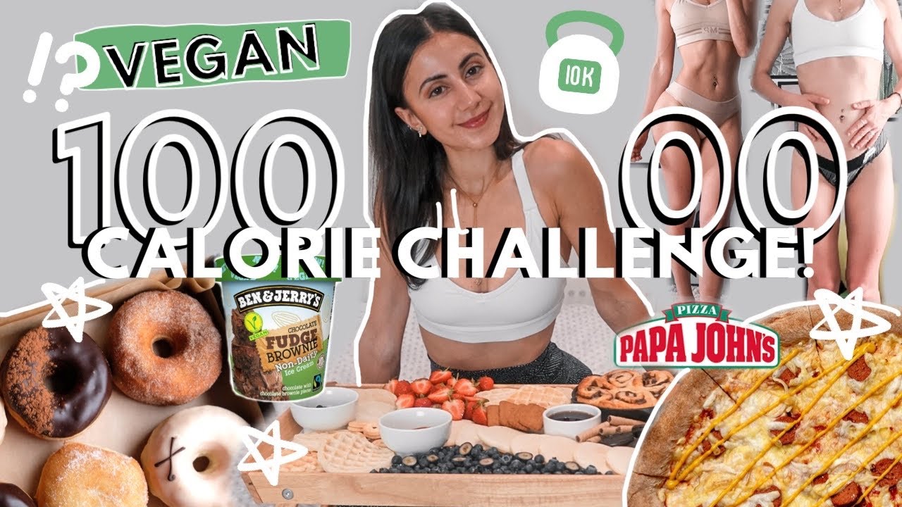 *10,000* CALORIE CHALLENGE 2020 || GIRL VS. FOOD!? - YouTube