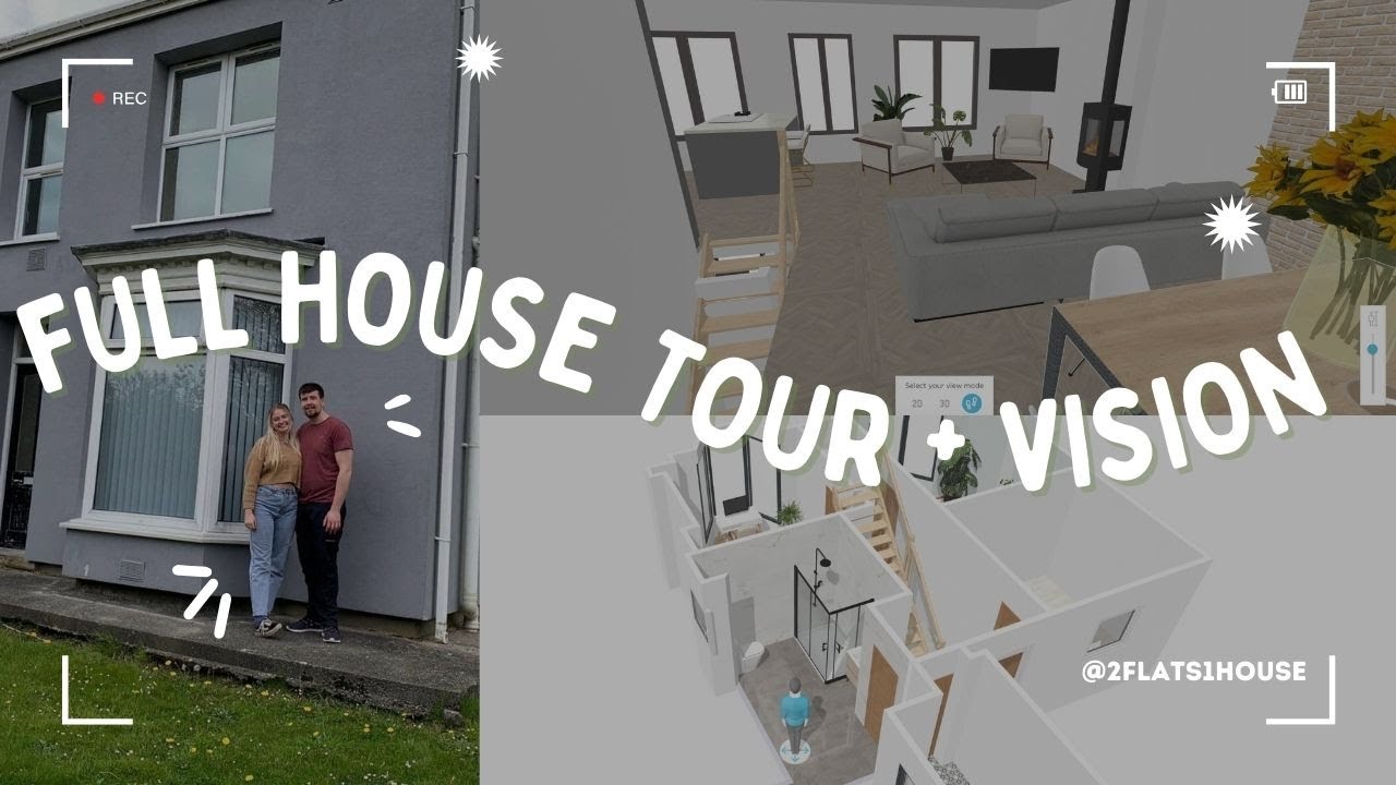 How to visualise your home renovation | Full house tour & vision ...