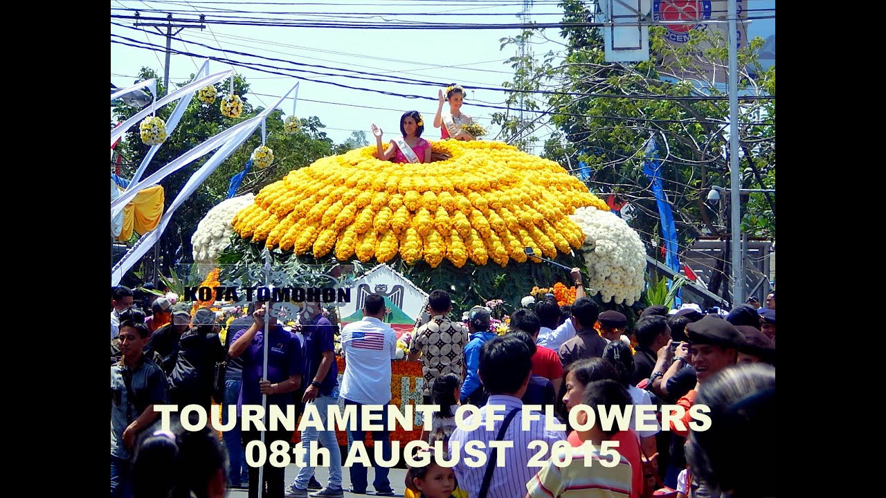 Tournament of Flowers (TOF) 2015, Kendaraan Hias - YouTube