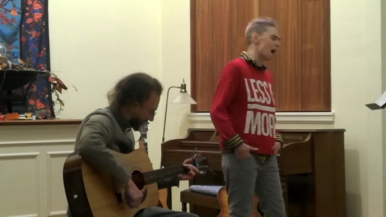Charlie Smith singing "What About Us" at the Transgender Vigil - NOV 16 ...
