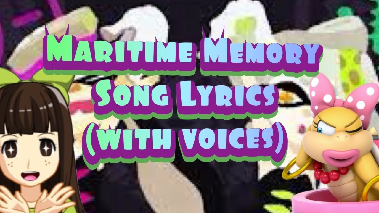 AGM: Squid Sister's song Maritime Memory lyrics with voices! 💖💚🦑 - YouTube