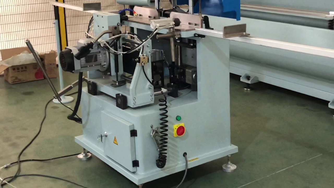 LXF2A-235x100 Aluminium Double Axis Copy routing drilling machine ...