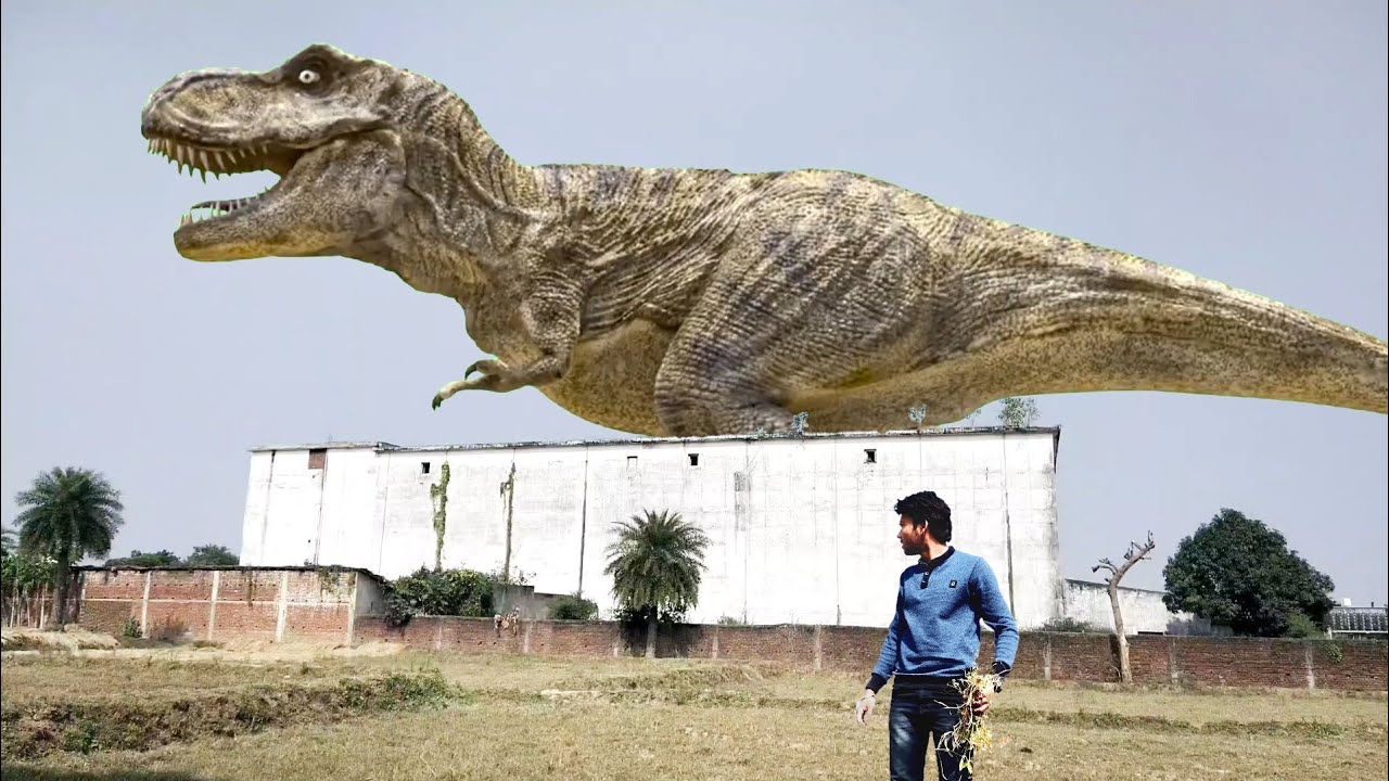 DINOSAUR CHASE PART 2 || T-REX CHASE - YouTube