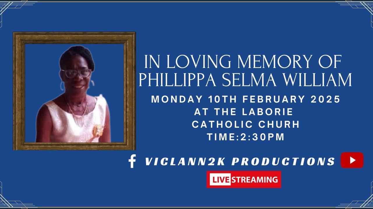 The Burial Service Of Phillippa Selma William🙏🏻🕊️ - YouTube