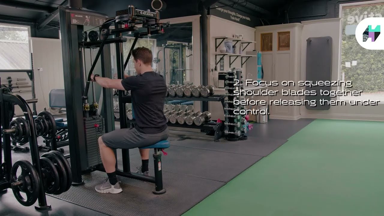 Seated Reverse Fly Machine - YouTube