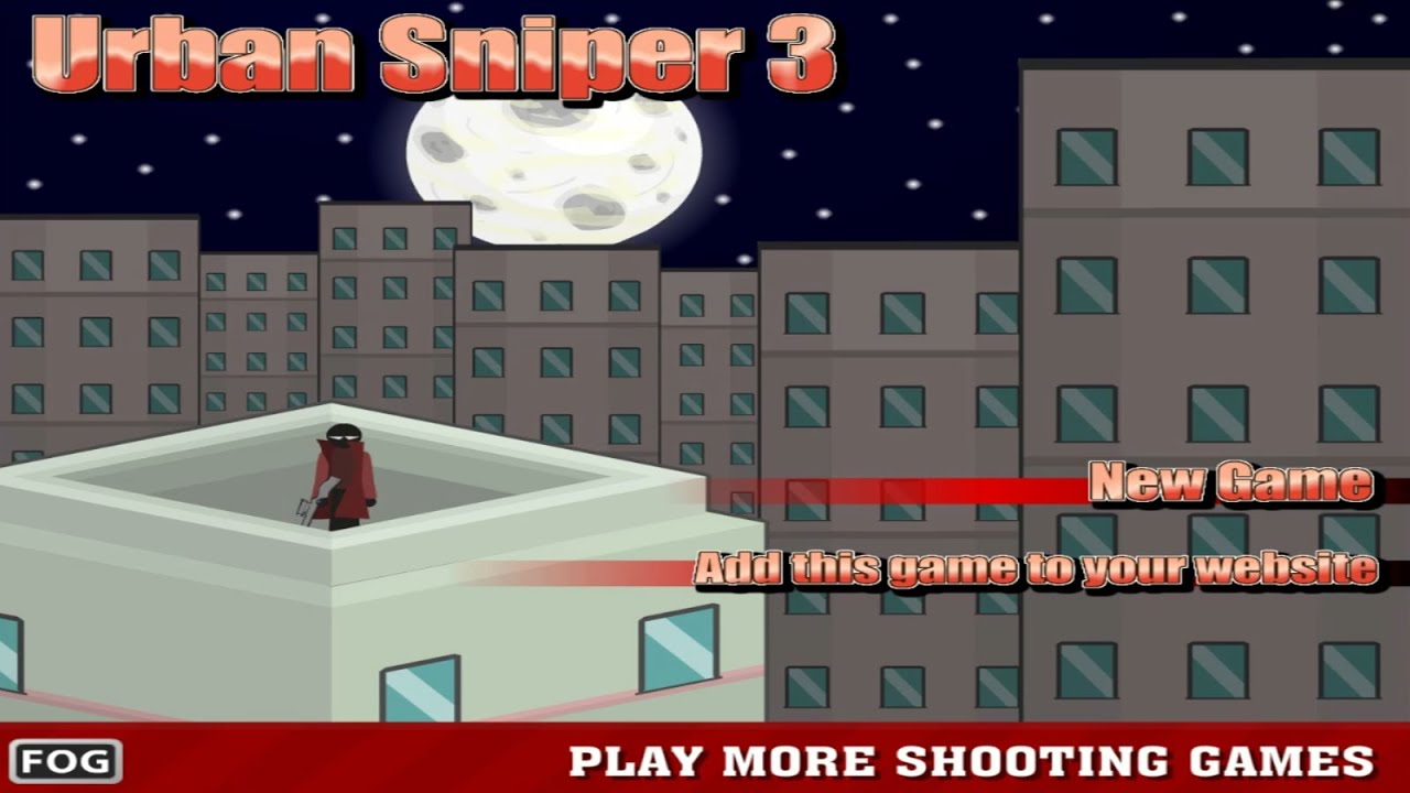 Urban Sniper 3 - (Flash Game) #350 - YouTube