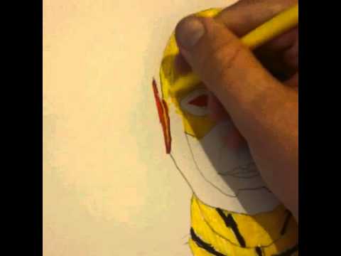 Creating the reverse flash mask ⚡ - YouTube