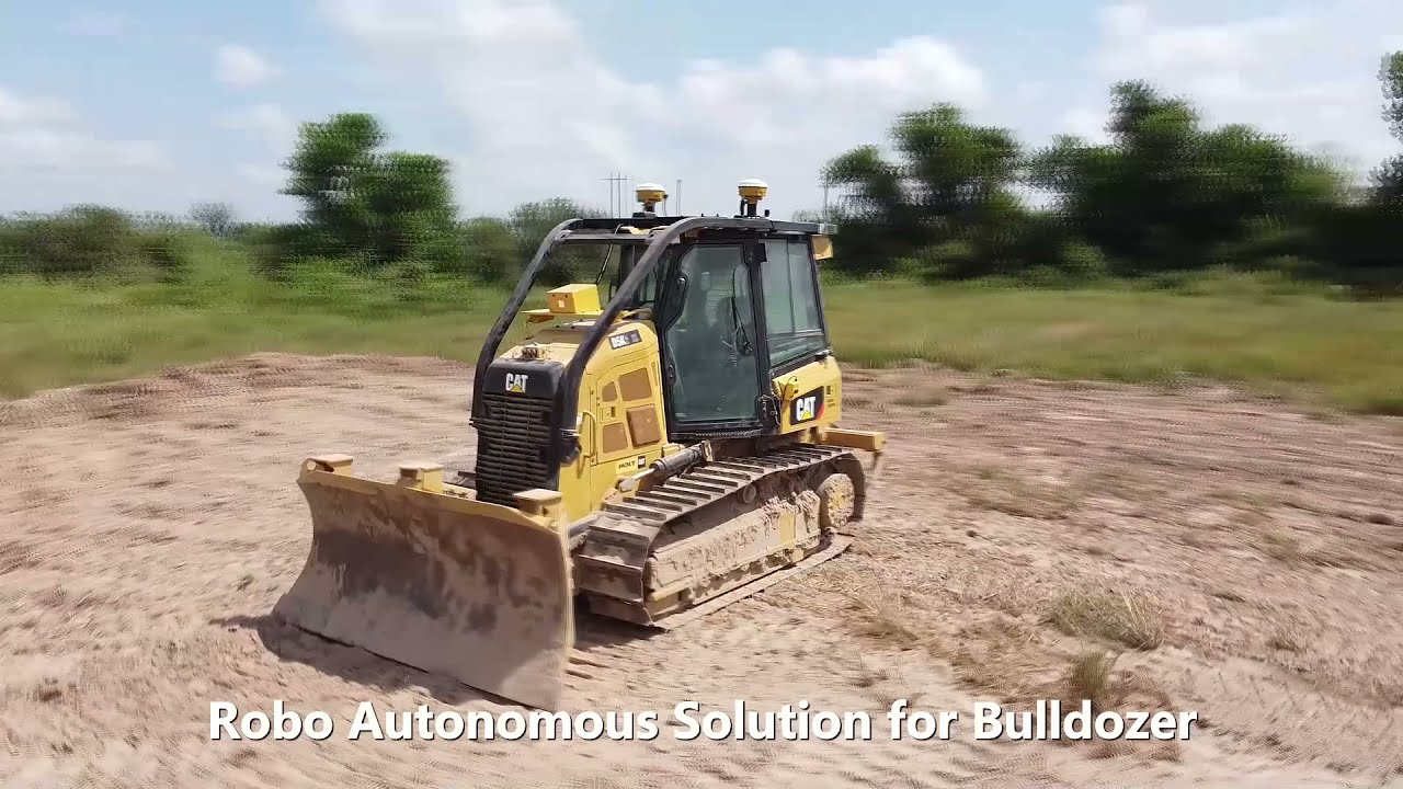 Robo Autonomous Solution for Bulldozers - YouTube