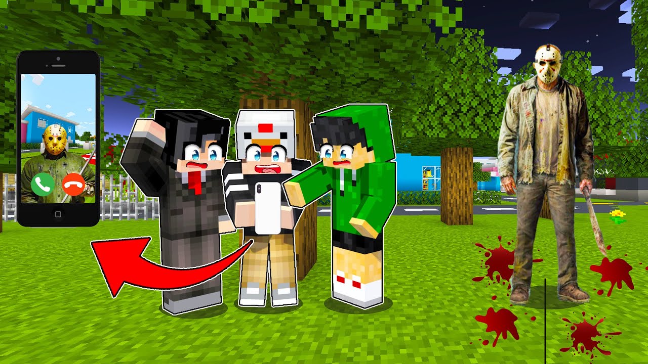 JASON VOORHEES Is Calling In Minecraft! - YouTube