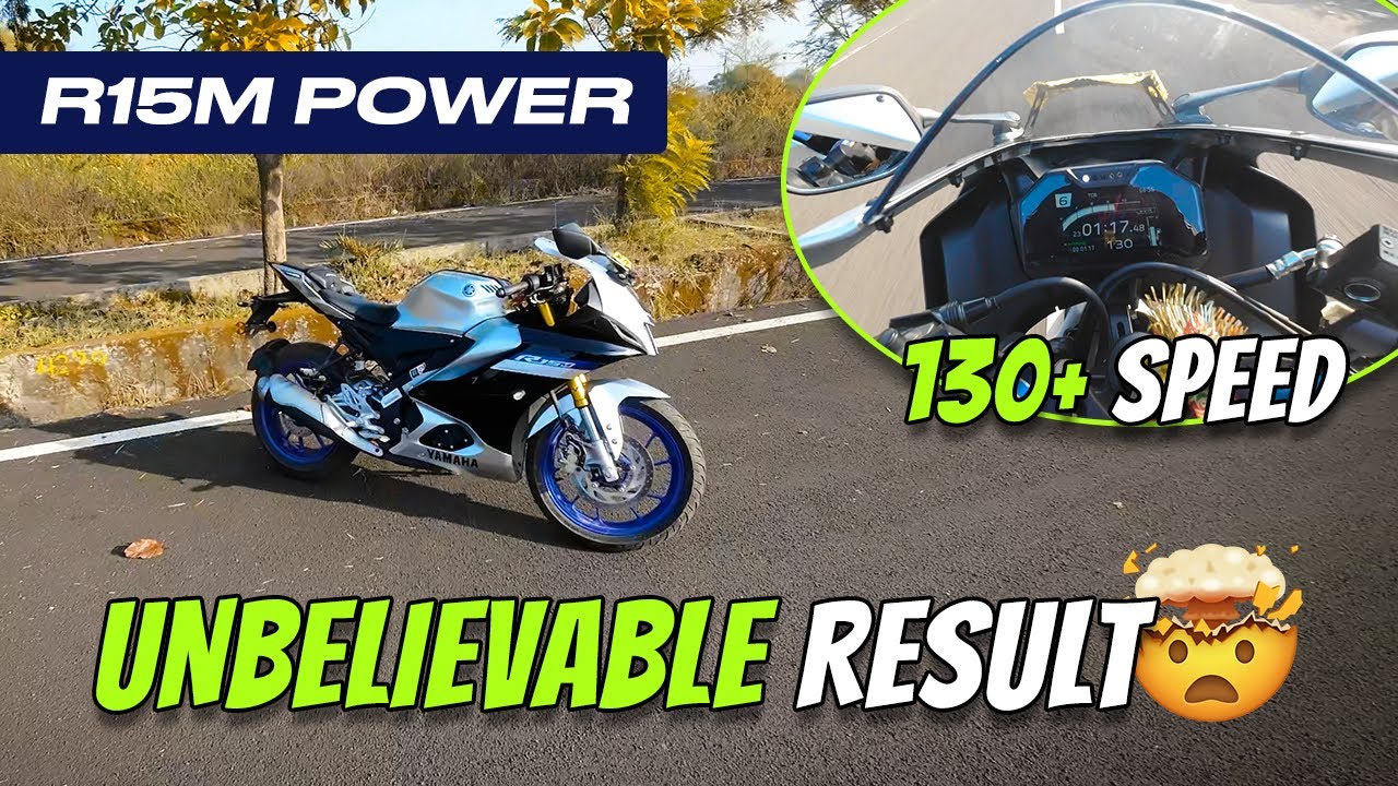 Yamaha R15M Bs7 Top Speed Test | Yamaha R15M Top Speed | Unbelievable ...