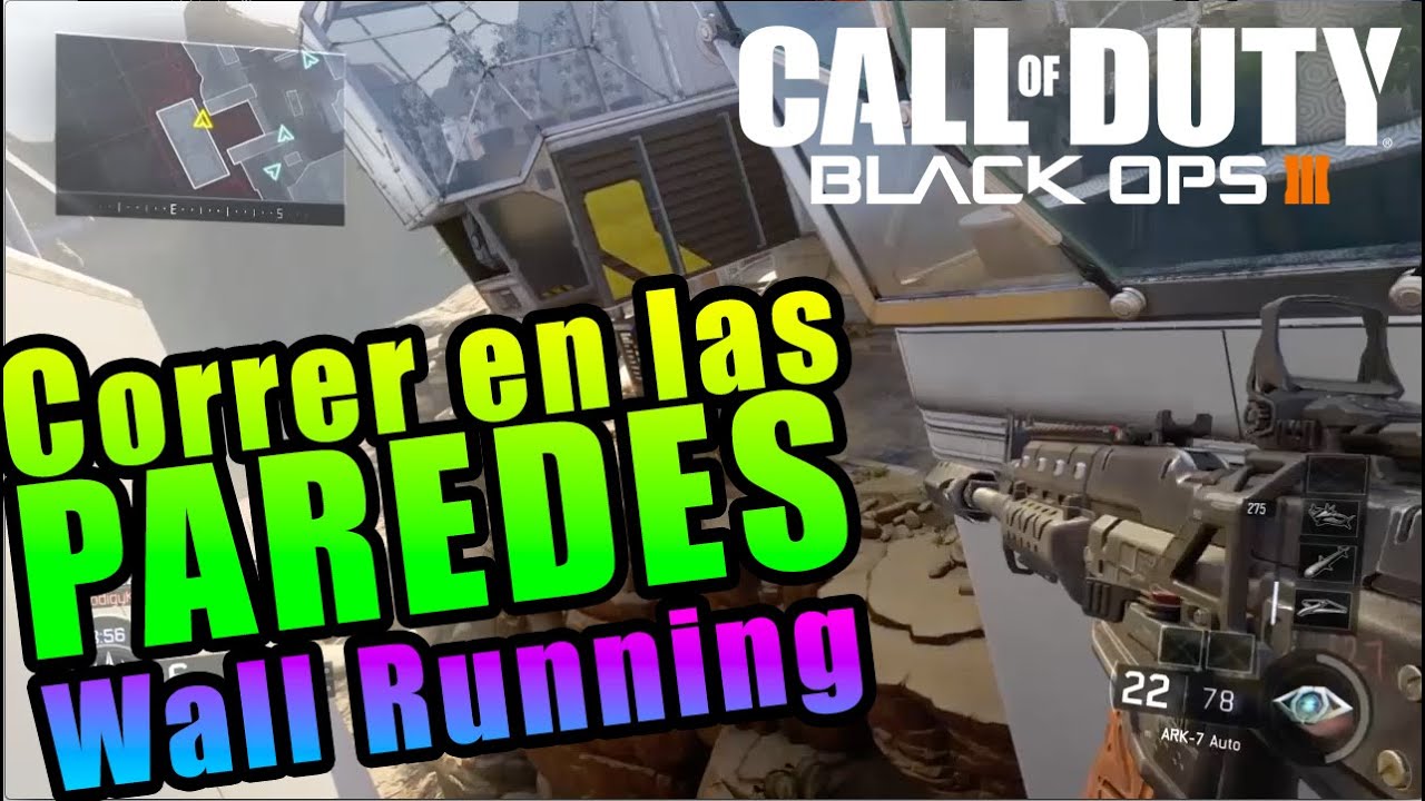 Corriendo en las paredes - Wall Running - CoD: Black Ops 3 - YouTube