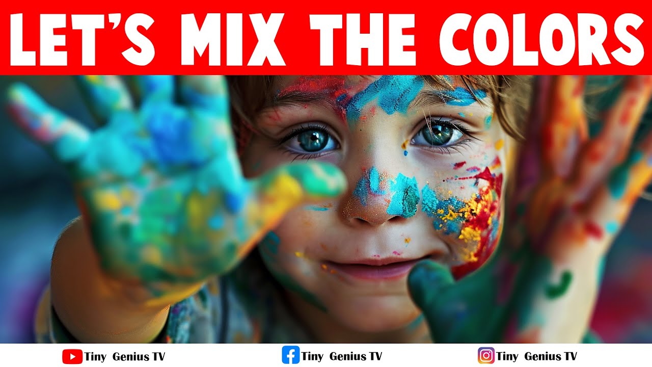 LEARN COLORS / Color Mixing for Kids - YouTube
