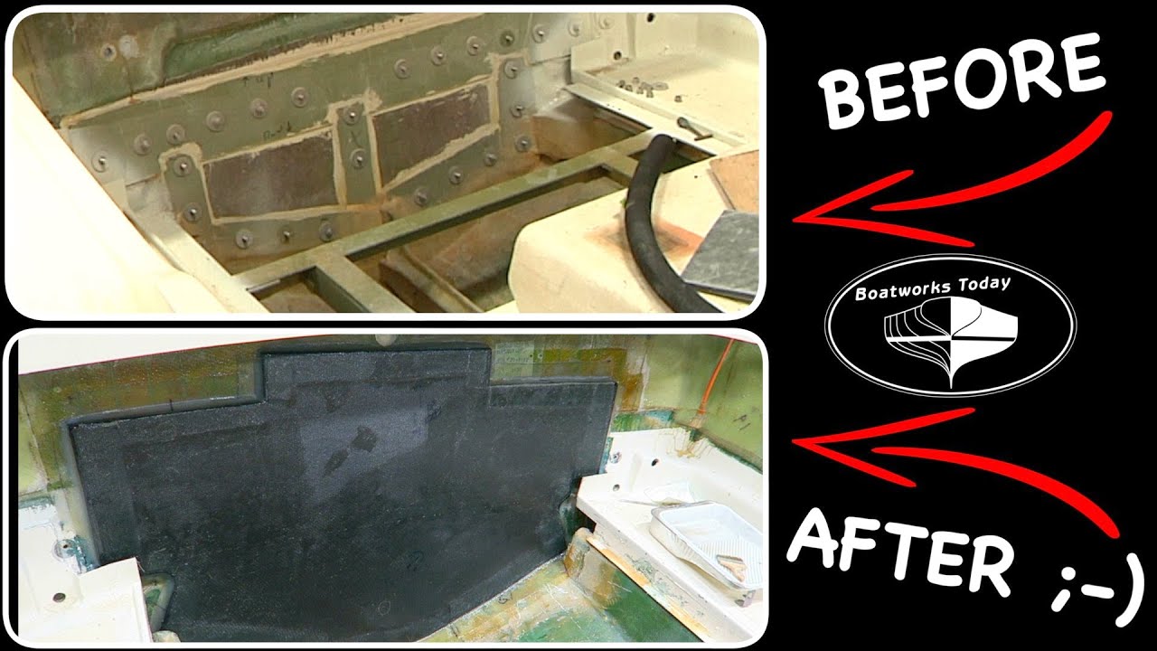 Boat Transformation | See the "Start to Finish" Transom Replacement on ...
