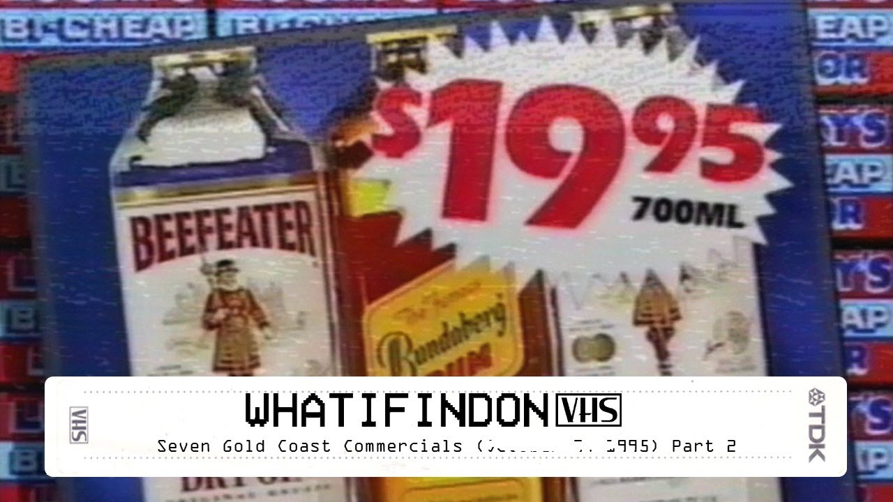 Seven Gold Coast Commercials (July 4, 1995) Part 2 - YouTube