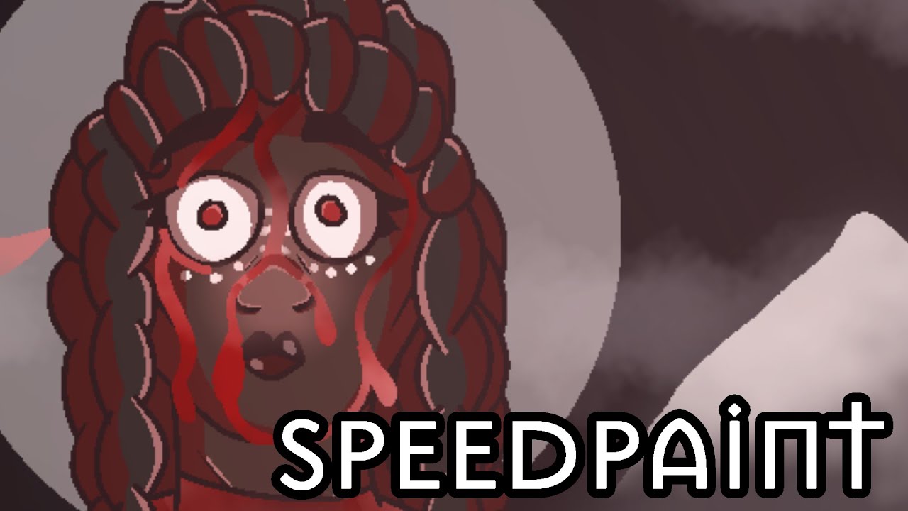 BLOODY! BLOODY! || OC GORETOBER SPEEDPAINT - YouTube