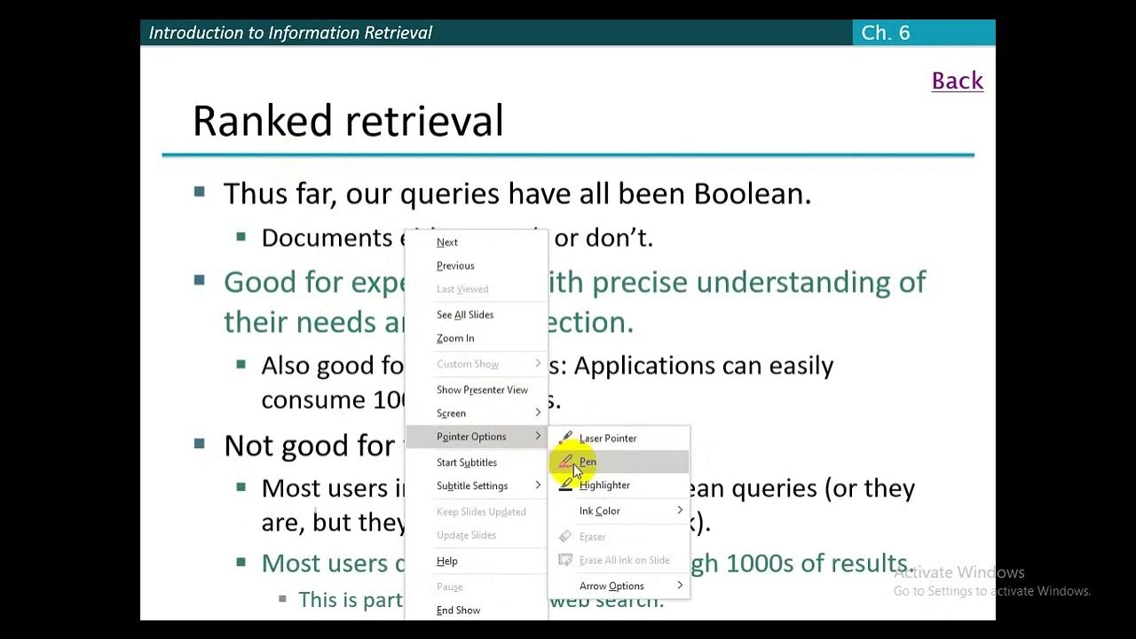 Chapter 6 Information Retrieval: from Boolean to Scoring من النموذج ...