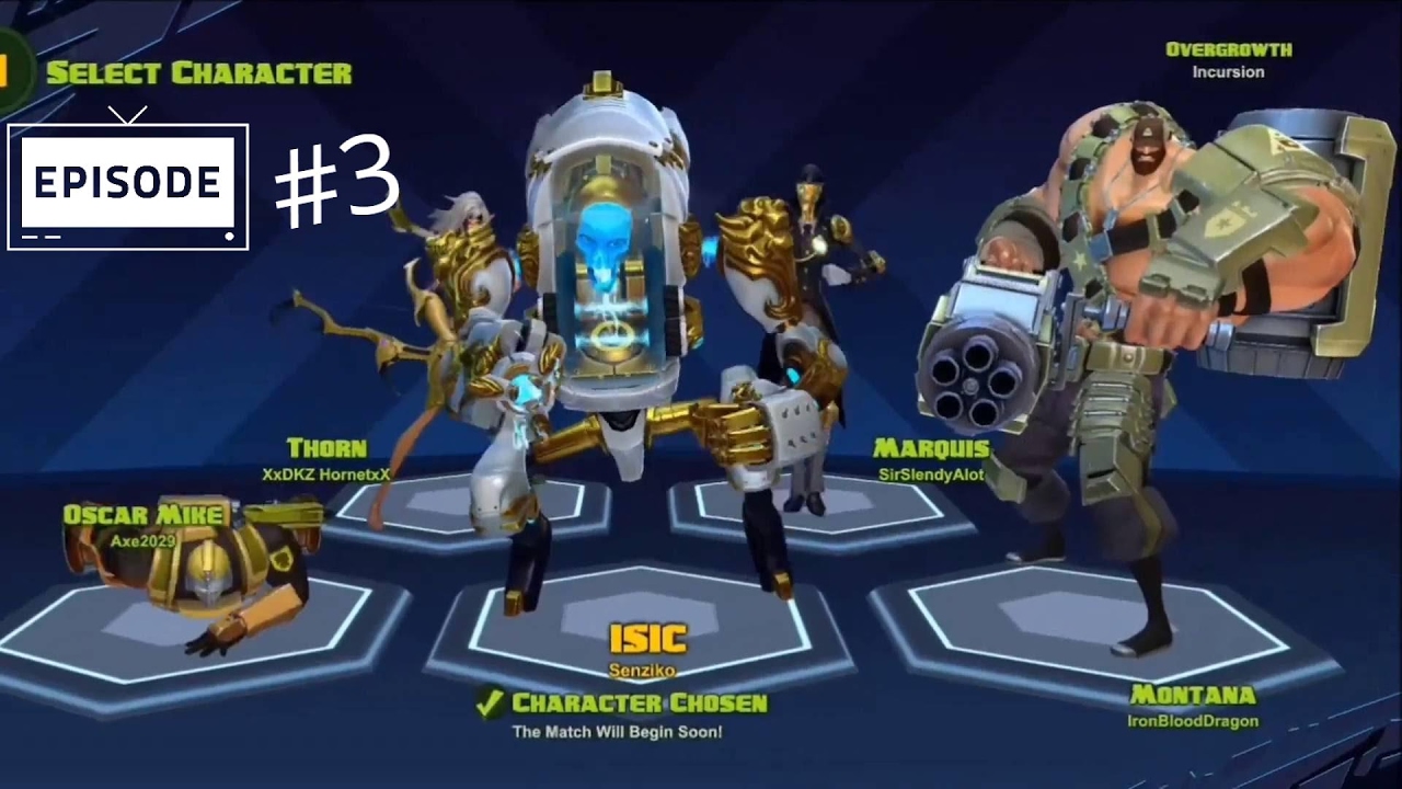 Chaos Squad #3 (BRIGHT COLORS) - Battleborn PvP Beta - YouTube
