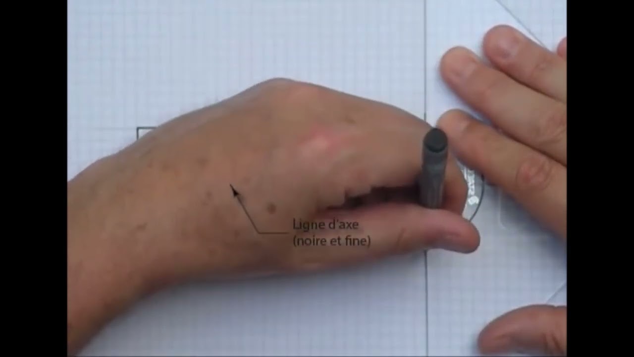 Cours de dessin industriel, les principaux types de trait en dessin ...