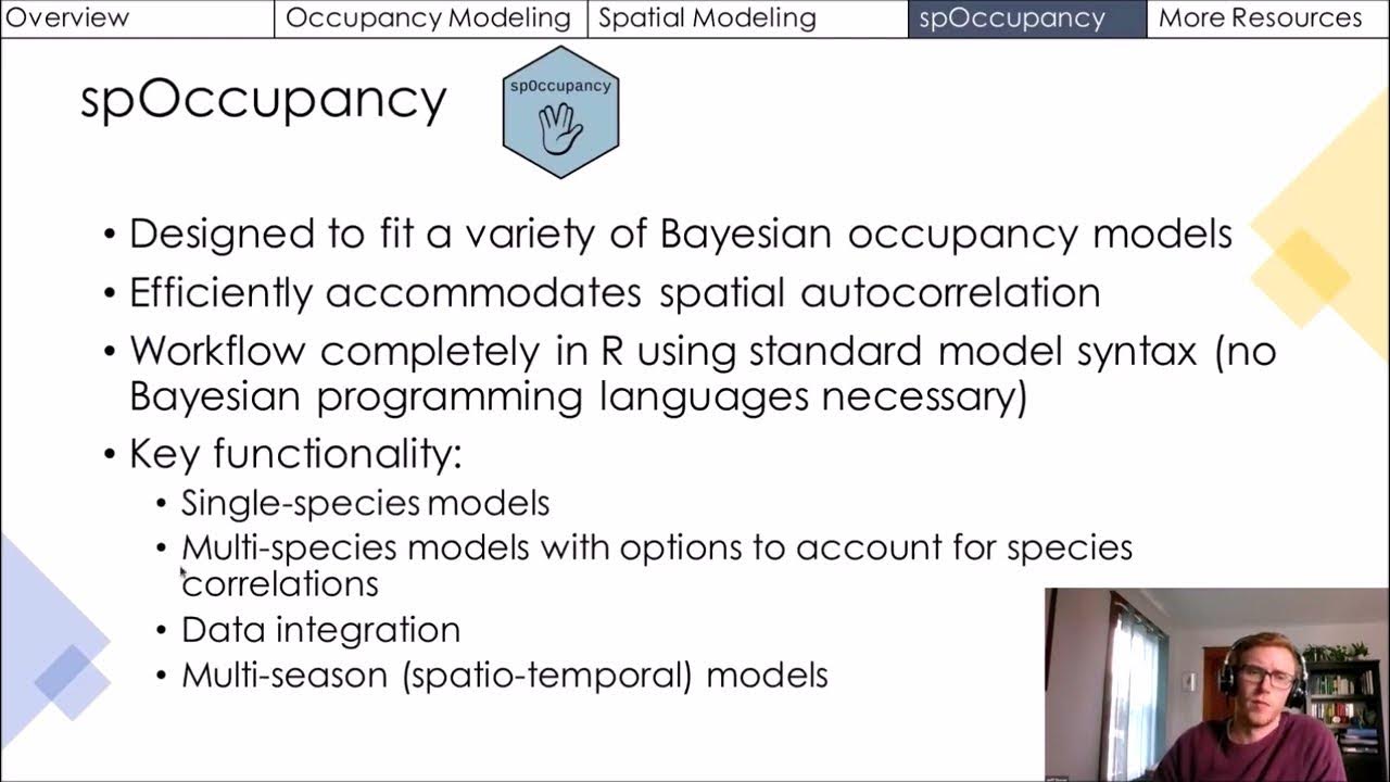 Statistical Methods Series: Spatial Occupancy Models - YouTube