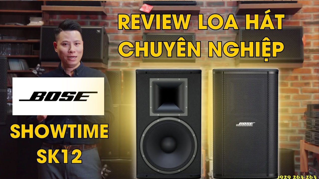Bose Showtime SK12 Review Chi Tiết: Loa Karaoke Di Động Công Suất Khủng ...