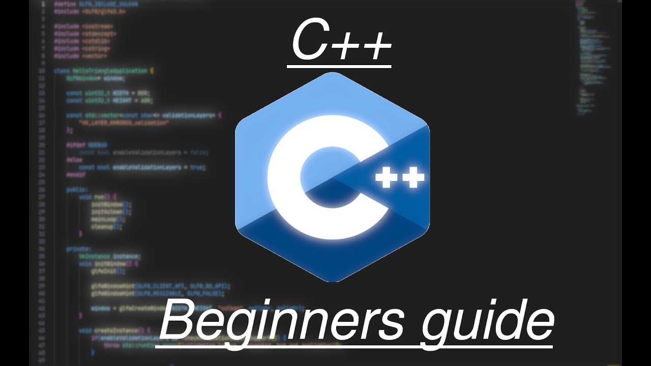 A chill beginners C++ tutorial - YouTube