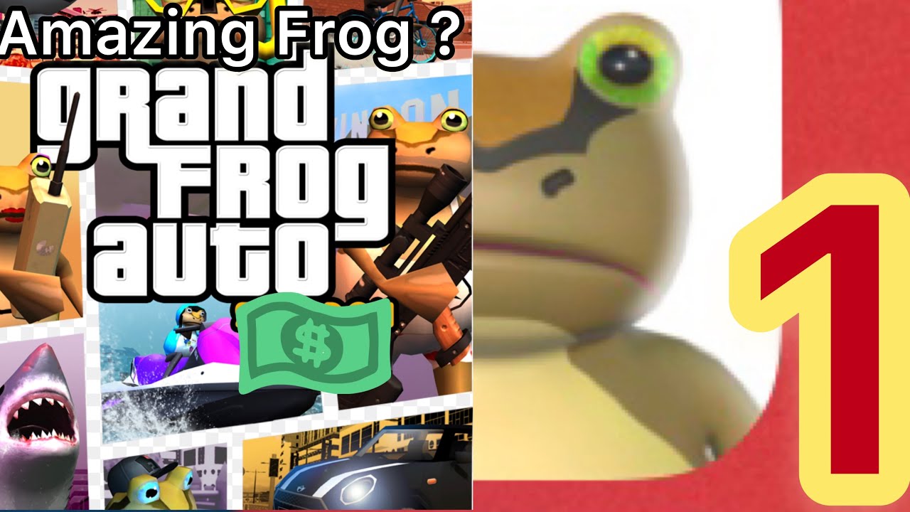 Playing Amazing Frog? - Gameplay Walkthrough Part 1 GRAND FROG AUTO IOS ...