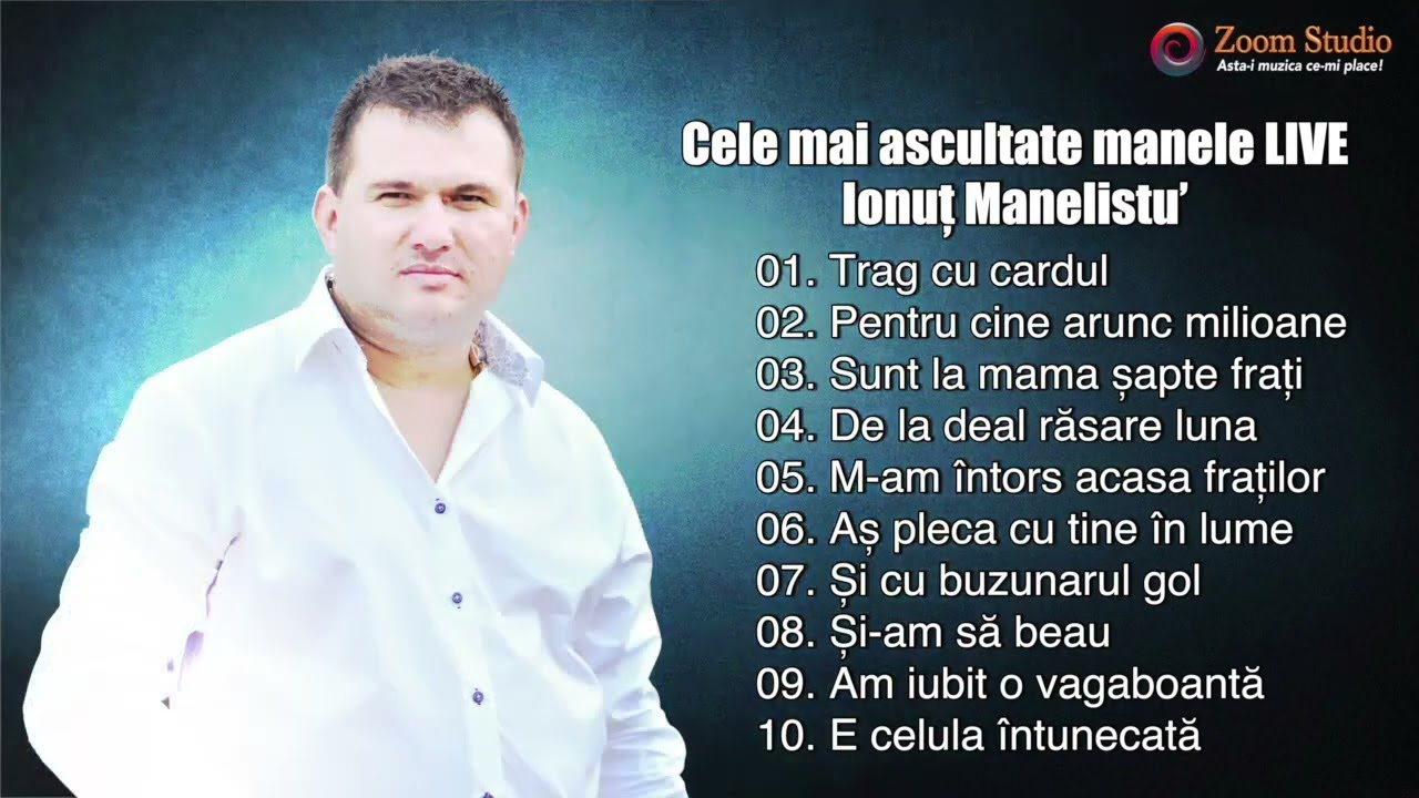 Cele Mai Ascultate Manele Live Ionut Manelistu - YouTube