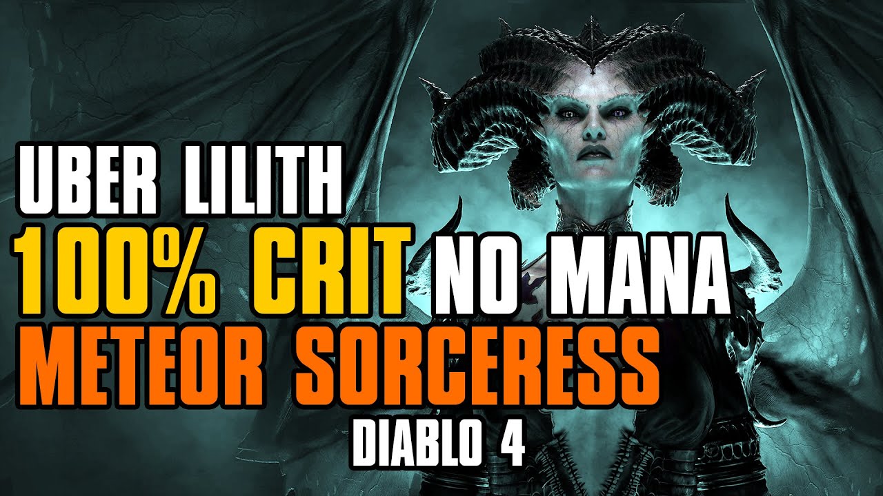 Uber Lilith | FORSA | 100% Crit No Mana Meteor "X'Fal" | Diablo 4 ...