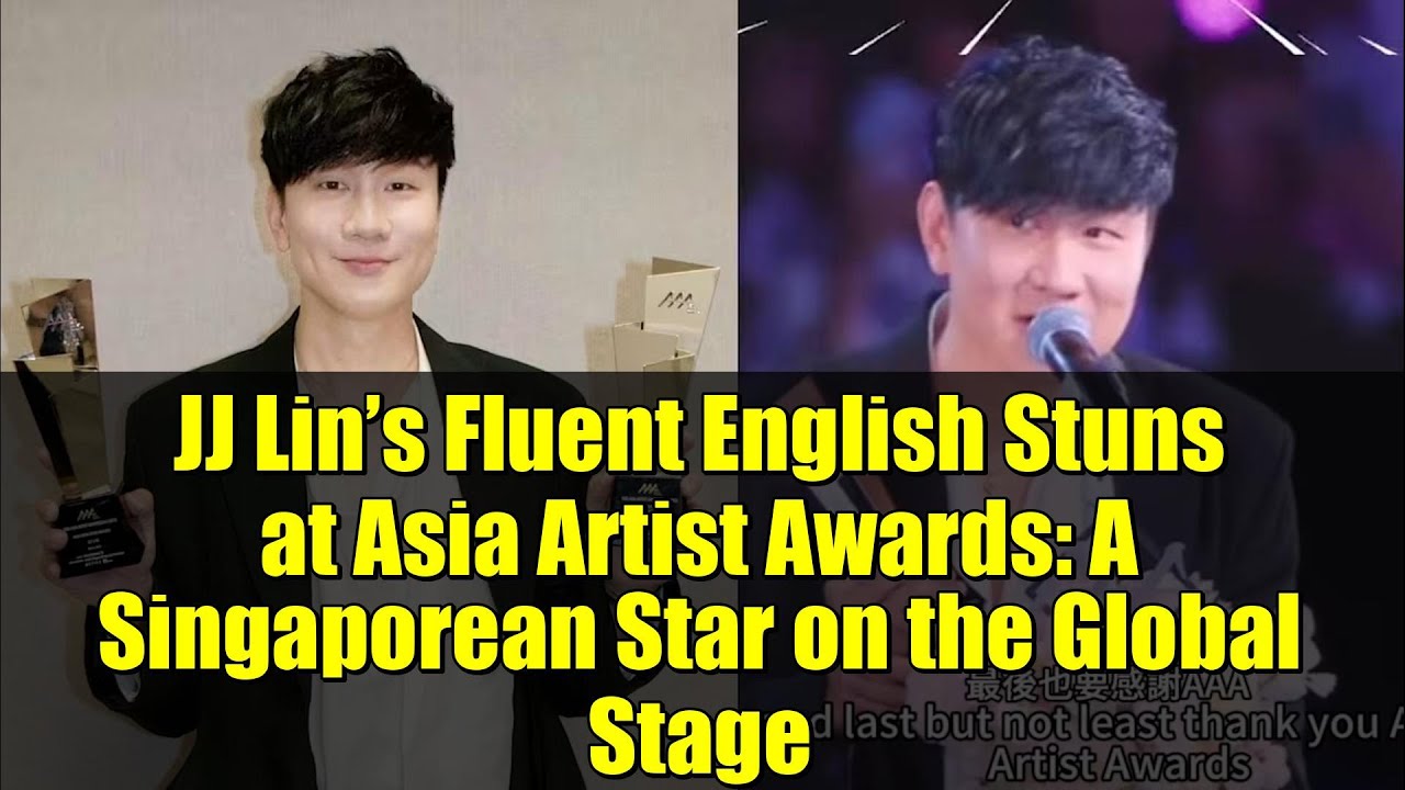 JJ Lin’s Fluent English Stuns at Asia Artist Awards: A Singaporean Star ...