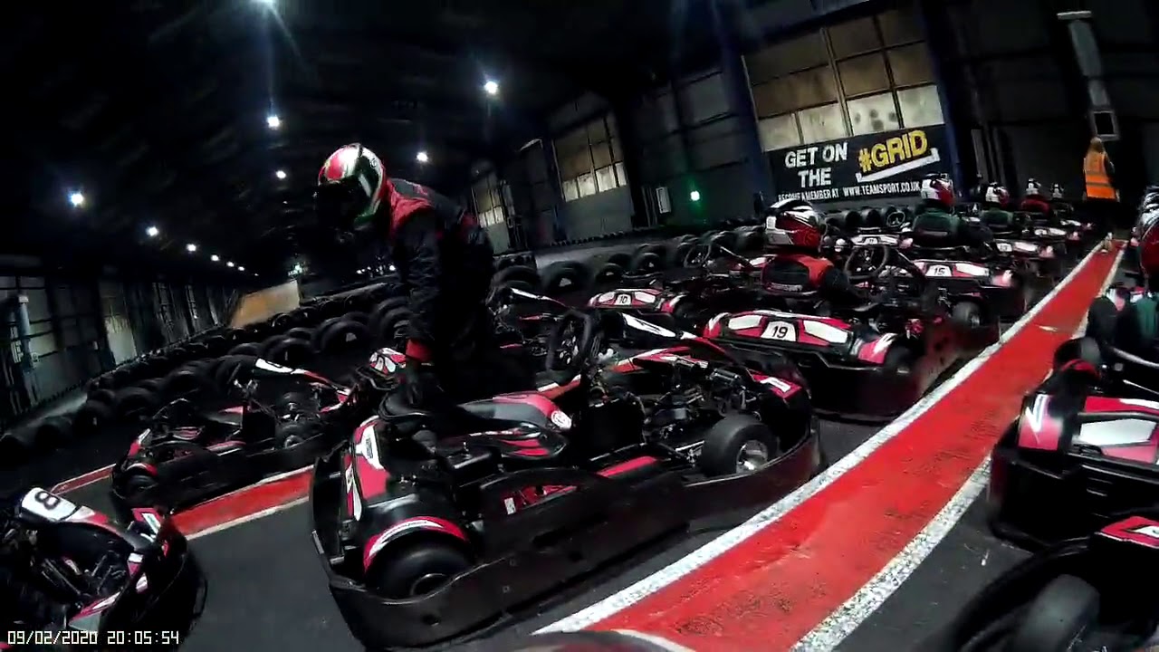Karting at TeamSport Liverpool on 09.02.20 at 20.15 CAM21 NS391UWKRO ...