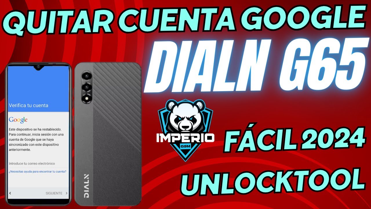 DIALN G65 FRP | Eliminar cuenta Google DIALN G65 | FRP DIALN G65 ...