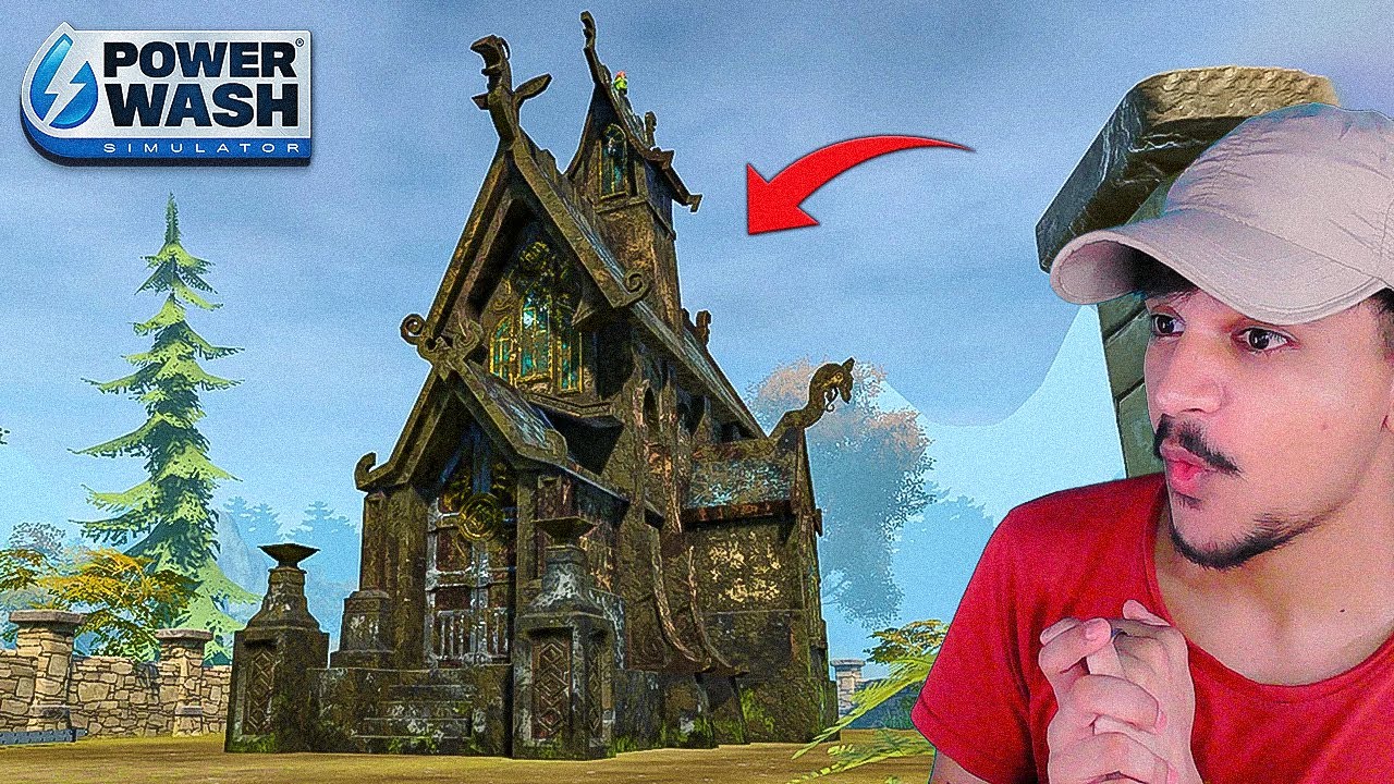 I Cleaned The Temple | PowerWash Simulator #13 - YouTube