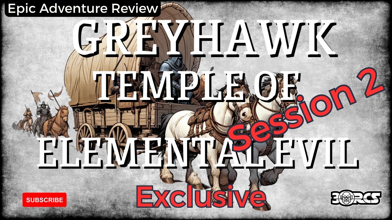 Epic DnD Adventure: Greyhawk Campaign Guide 'The Road to Asbury ...