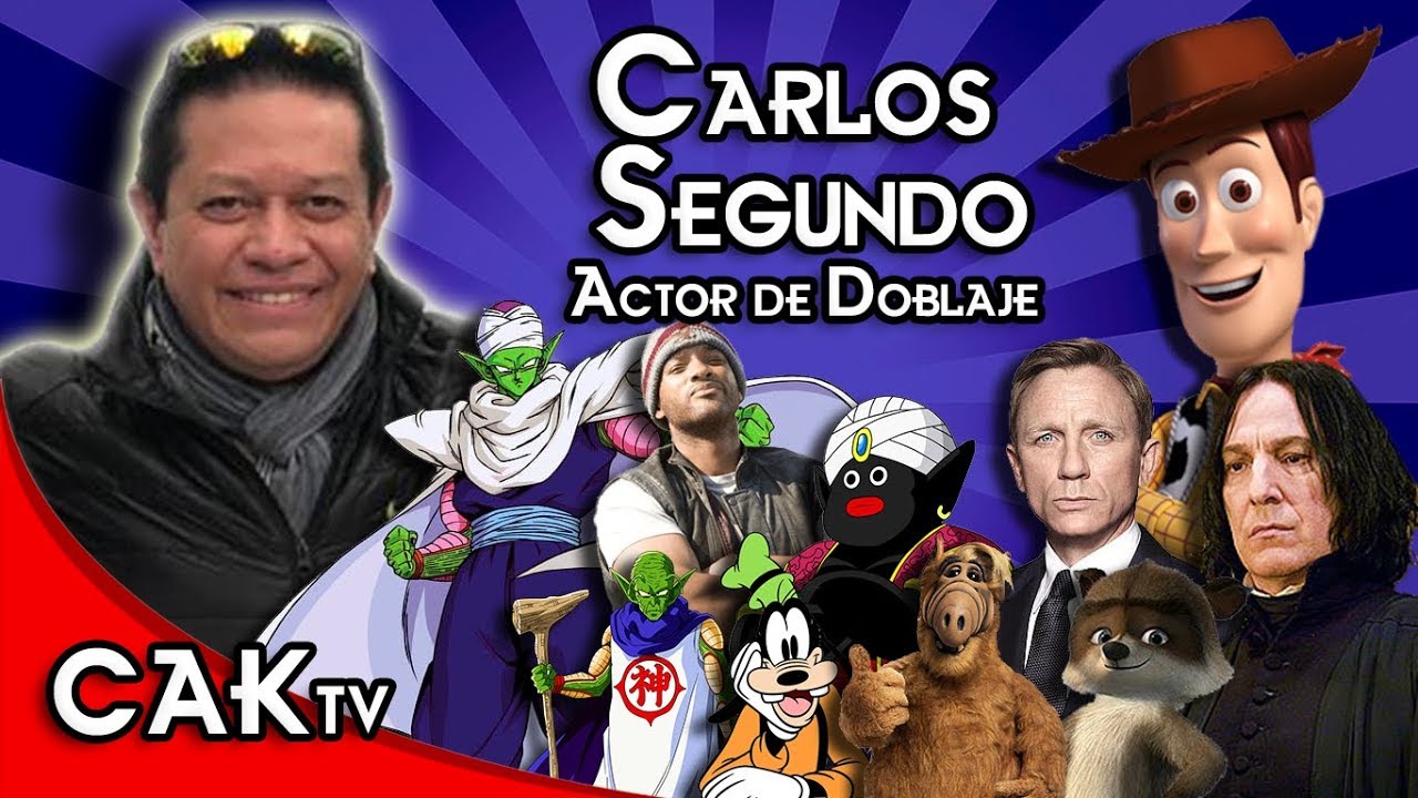 Carlos Segundo- Actor de Doblaje: Woody / Piccolo - StarCon León 2018 ...
