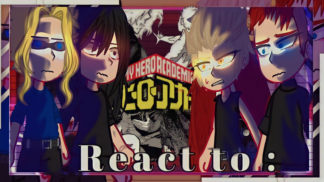MHA/BHNA°•Pro heroes react to:Season 6[]💥MHA/BHNA×GC🥦 []🧊GCRV🪨[]⚡️⚠ ...