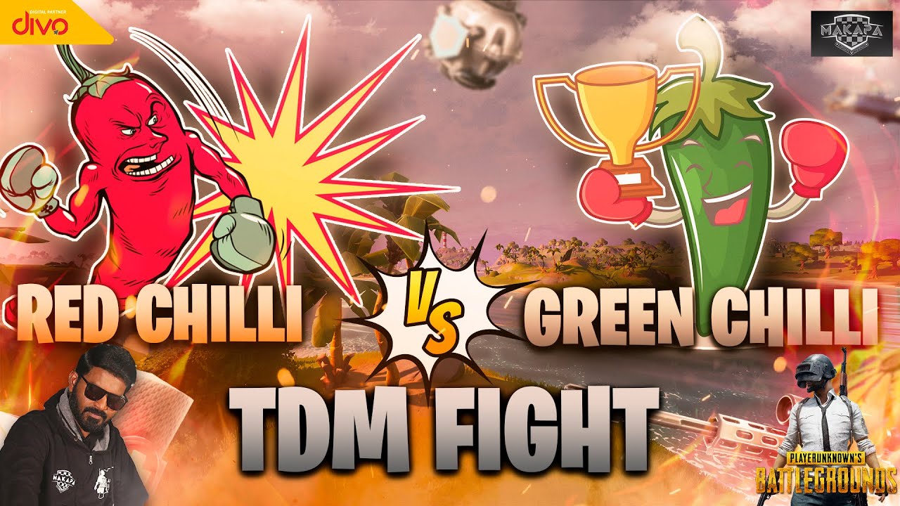 Red Chilli Vs Green Chilli | #Pubg comedy😜| Fun Pubg Gameplay - YouTube