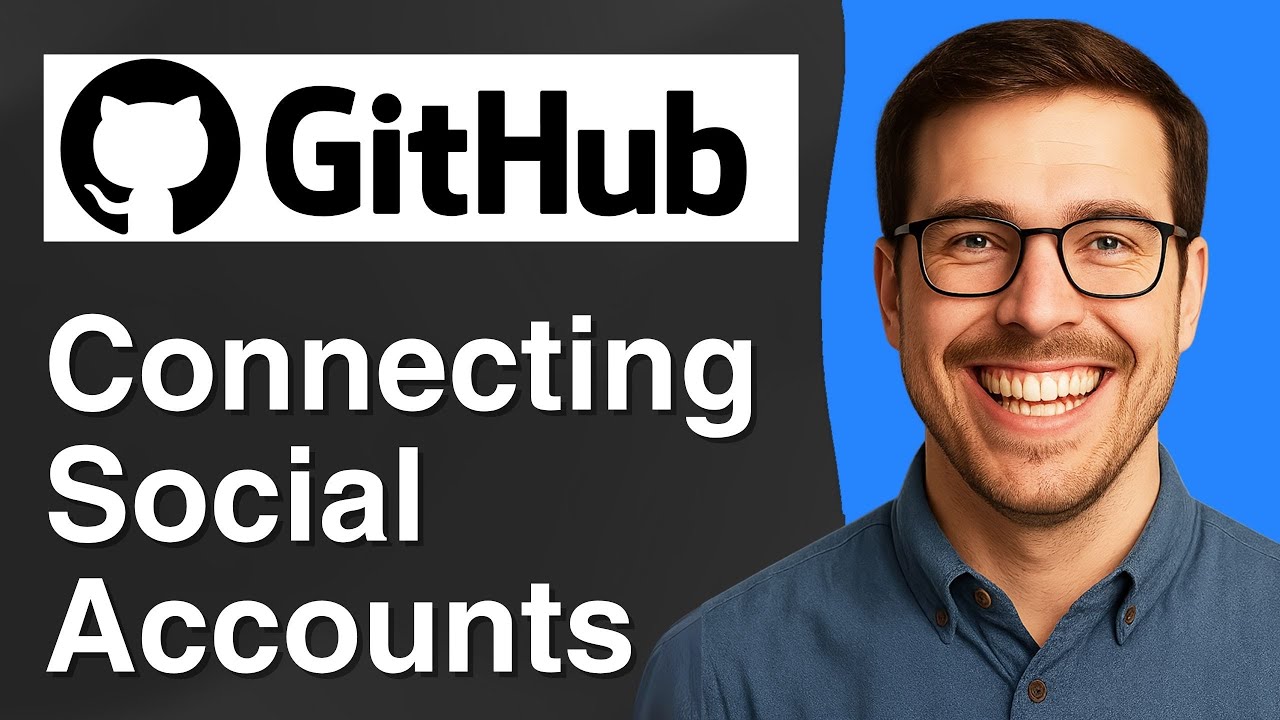 Connecting your social accounts on GitHub [2025 Easy Guide] - YouTube
