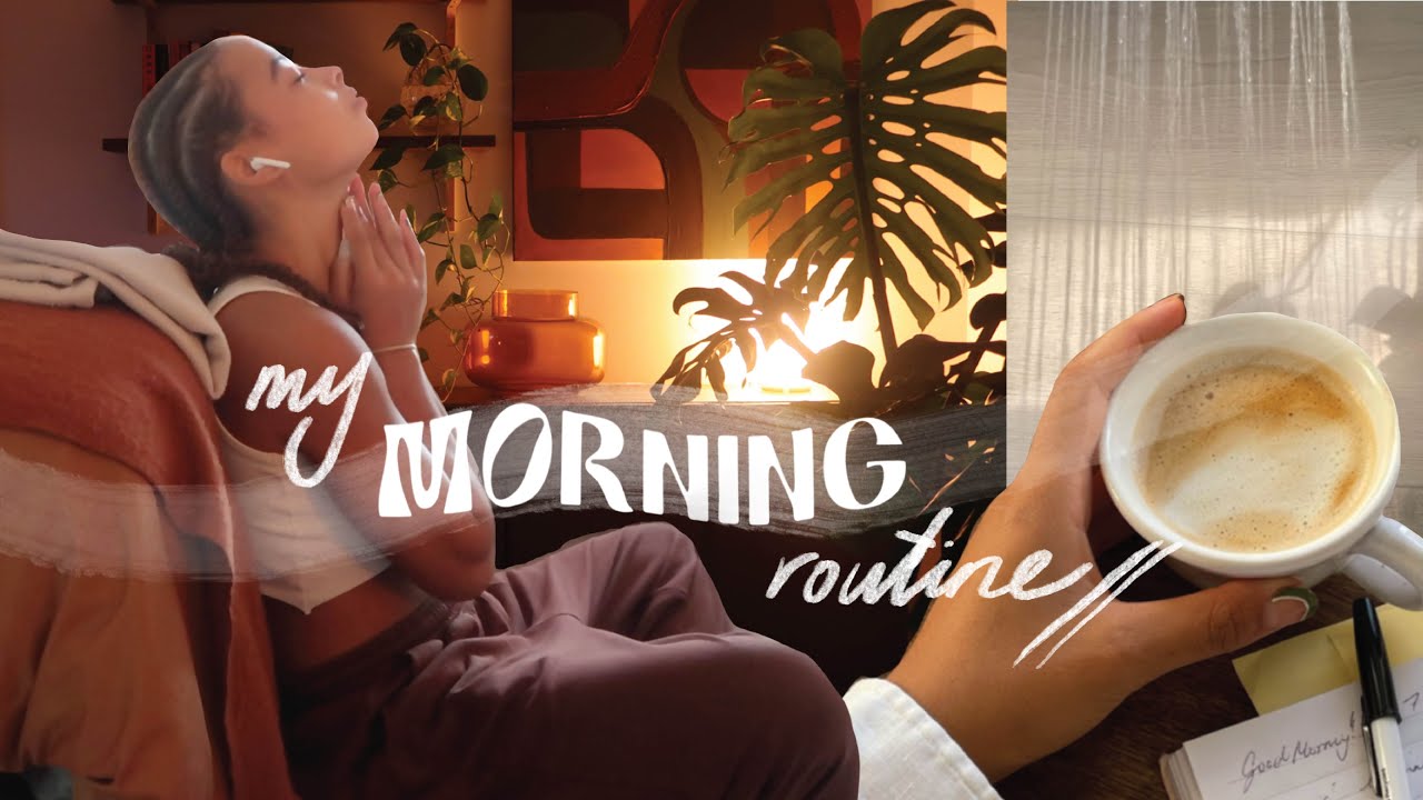 My Morning Routine that helps me feel calm and at peace - YouTube
