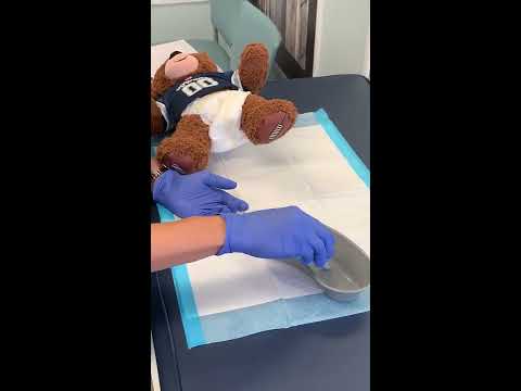 How to Bulb Suction on Newborn baby - YouTube