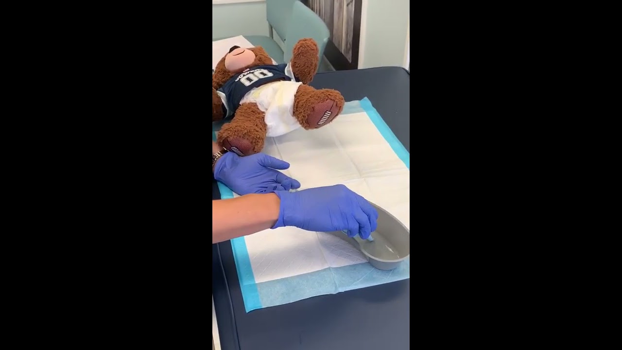 How to Bulb Suction on Newborn baby - YouTube