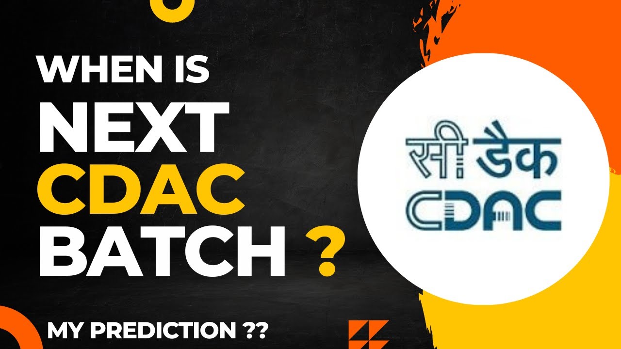When is next CDAC Batch ?? | Dec or Jan | Must know before you start ...