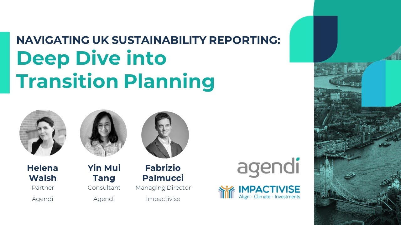 Deep Dive into Transition Planning (brought to you by Agendi and ...