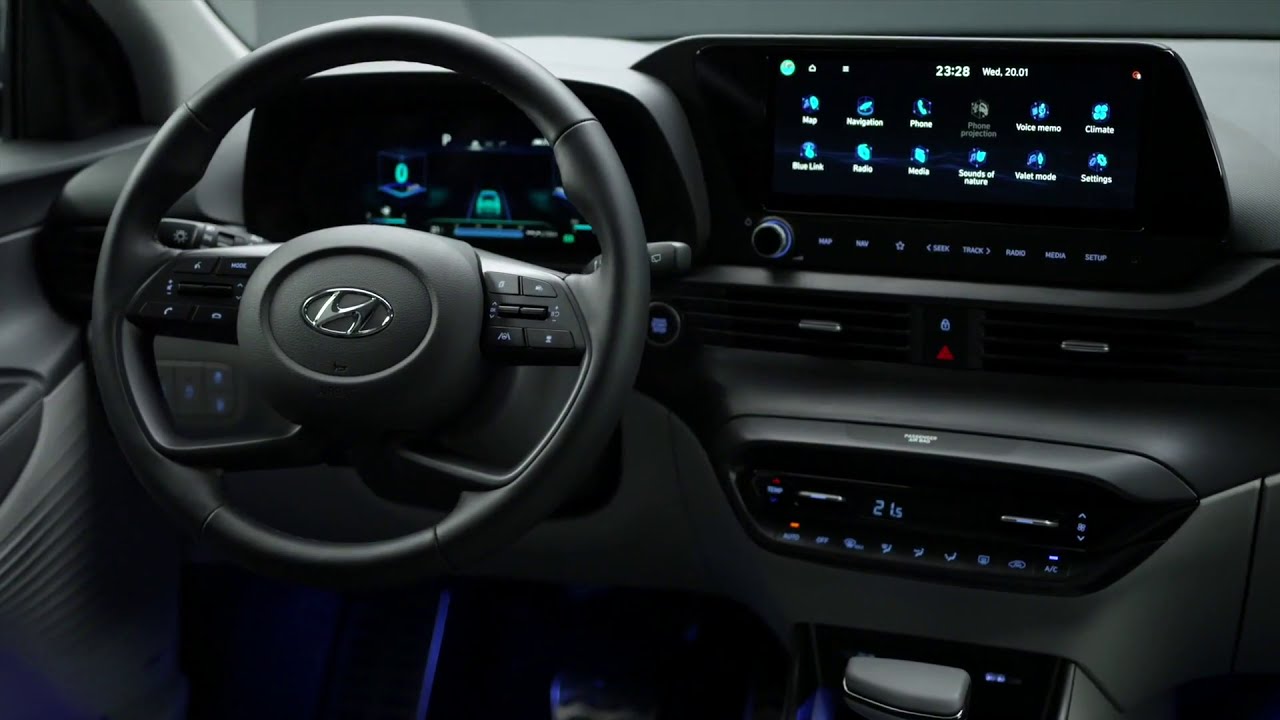 The all-new Hyundai BAYON Interior Design - YouTube